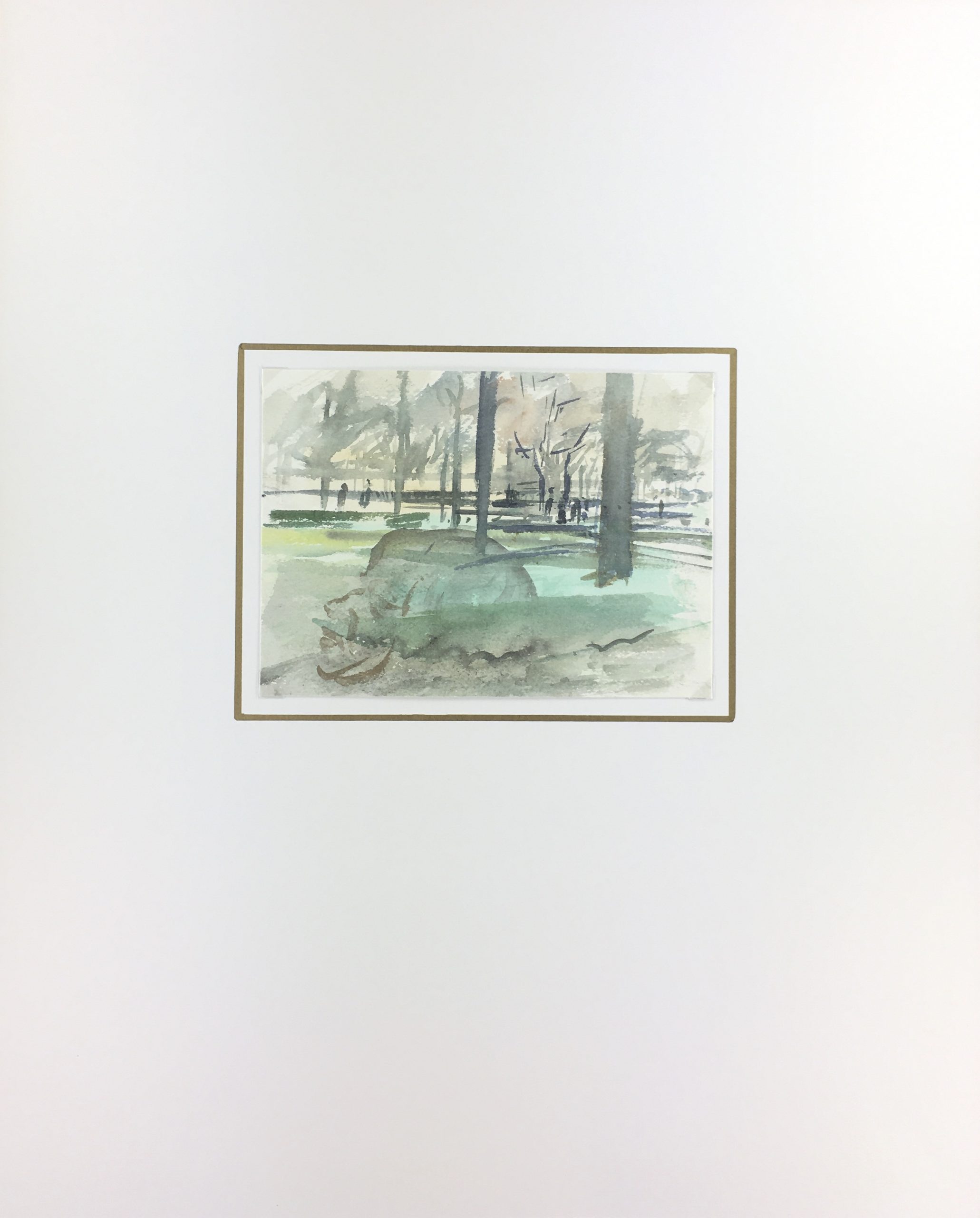 Abstract Modern Original Art - Landscape, Eric Brault, c.1990 ...