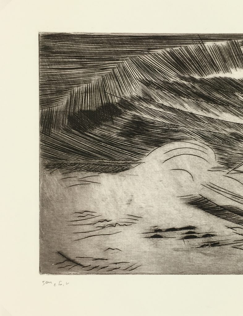 Engravings & Etchings Original Art - Etching - Sail, c.1970 - Original ...