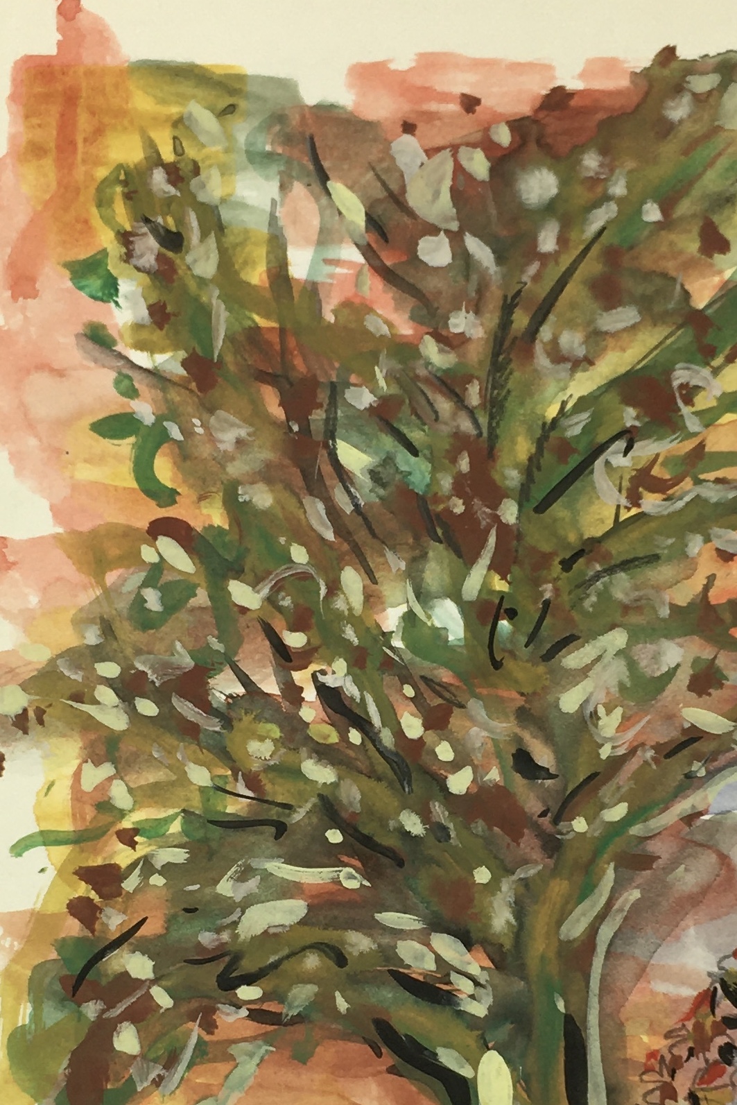 Trees Original Art - Color Tree, C.1960 - Original Art, Antique Maps ...
