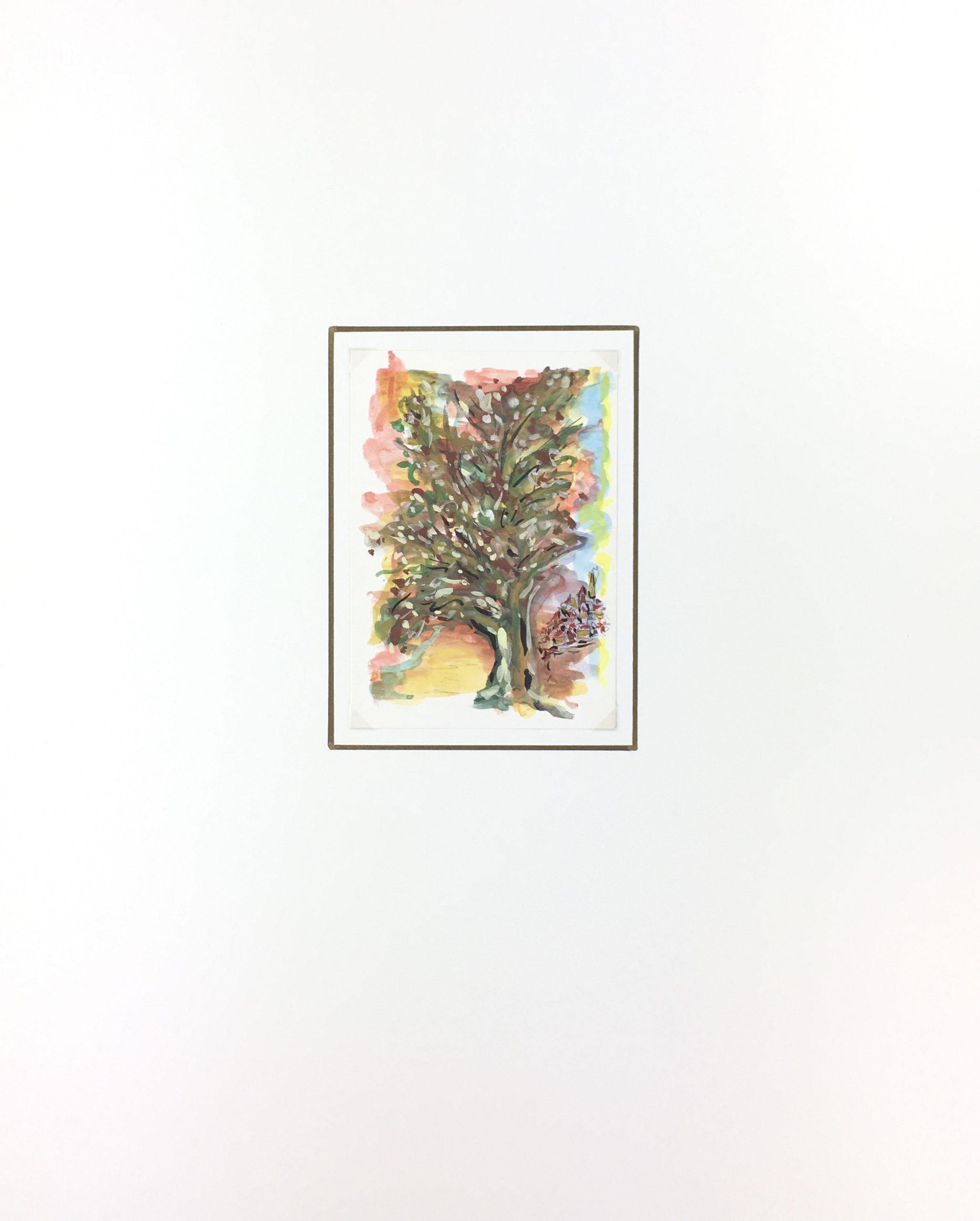 Trees Original Art - Color Tree, C.1960 - Original Art, Antique Maps ...