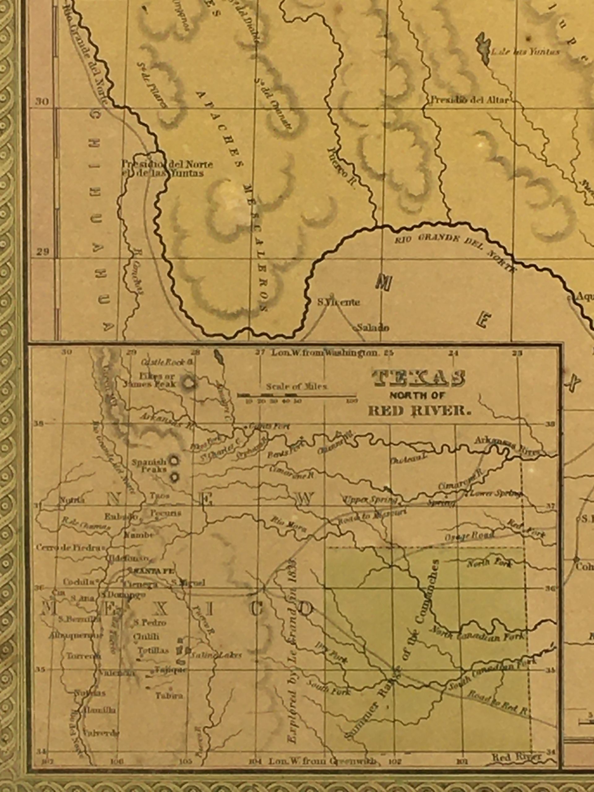 Texas Republic Map - Texas Republic, T. Cowperthwait, 1850 - Original ...
